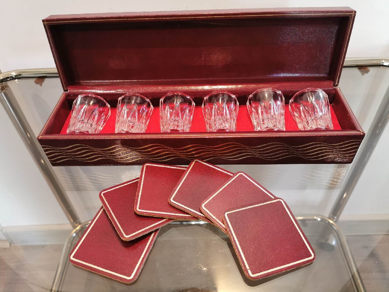 Kryształowe kieliszki do szotów Design Philipp | Rokitki | Ogłoszenie ...