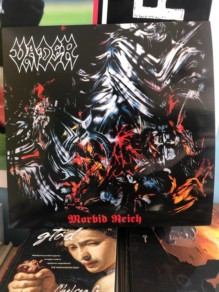 Vader Morbid Reich LP white PODPISY High Voltage | Warszawa | Licytacja ...