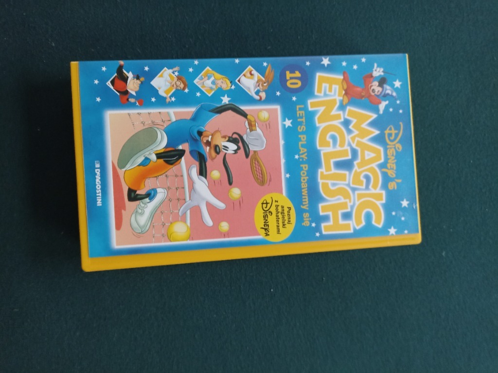 VHS Disney Magic English 10 Lets play | ustroń | Kup teraz na Allegro ...