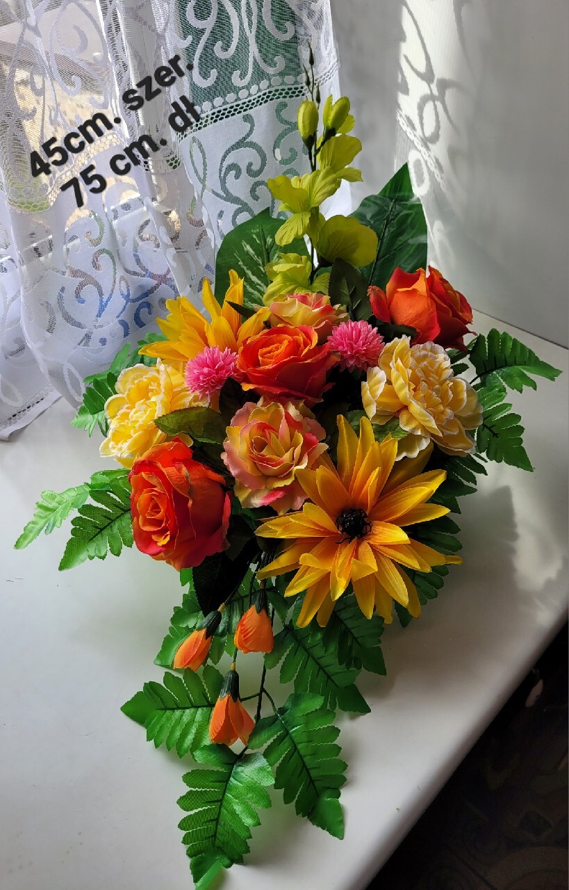 Stroiki wiosenne na cmentarz komplet | Sosnowiec | Kup teraz na Allegro ...