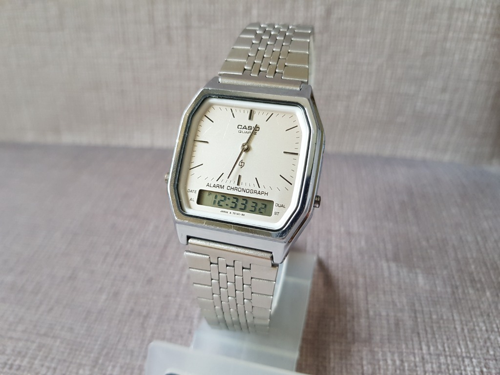 CASIO AQ-200 Lata 80-te Vintage | ZAMBRÓW | Kup teraz na Allegro Lokalnie