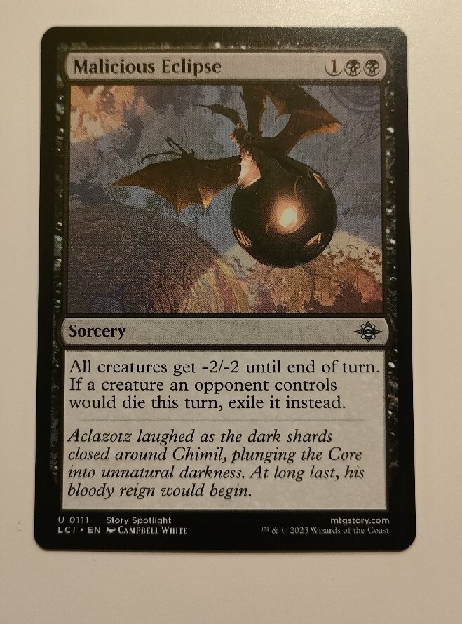 Malicioius Eclipse karta MTG | Marki | Kup teraz na Allegro Lokalnie