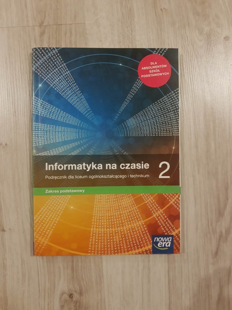 Informatyka na czasie 2 podręcznik do informatyki | Blizne | Kup teraz ...