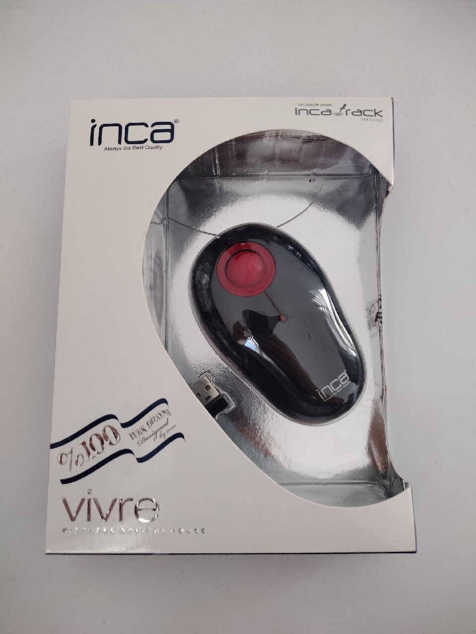 MYSZ BEZPRZEWODOWA SENSOR OPTYCZNY MYSZKA INCA VIVRE | Krzyżanowice ...