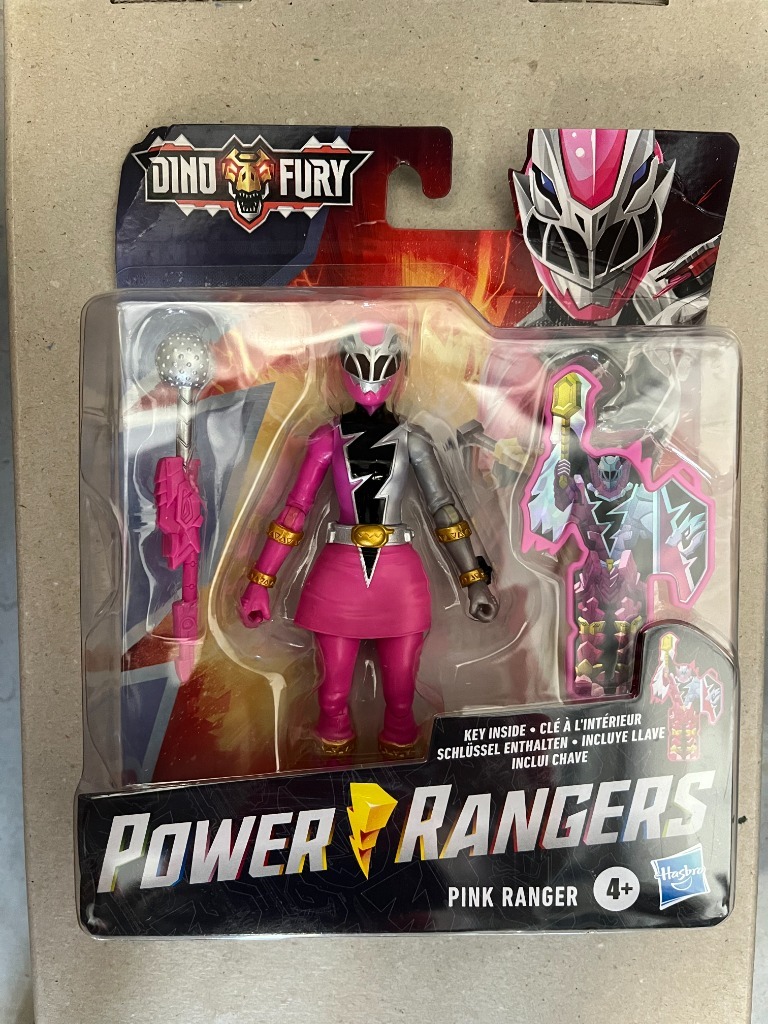 Power Rangers Dino Fury Pink Ranger 6-Inch Action Figure, 43% OFF