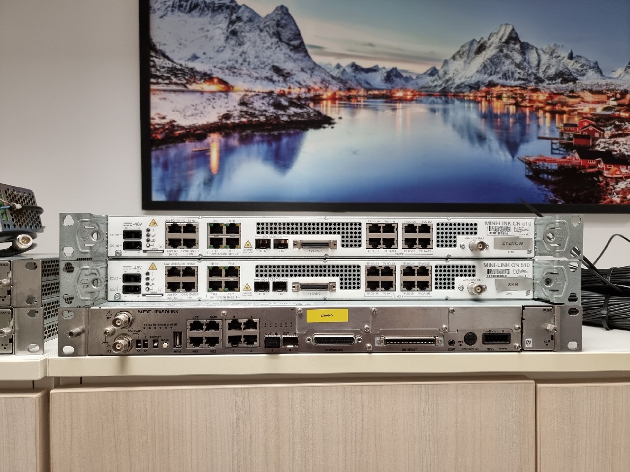 Radiolinia Ericsson MINILINK CN 510 18GHz komplet | Jasienica Rosielna ...