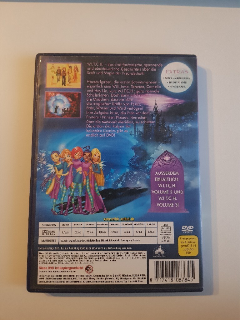 Bajka DVD Witch Lektor Angielski | Jelenia Góra | Kup teraz na Allegro ...