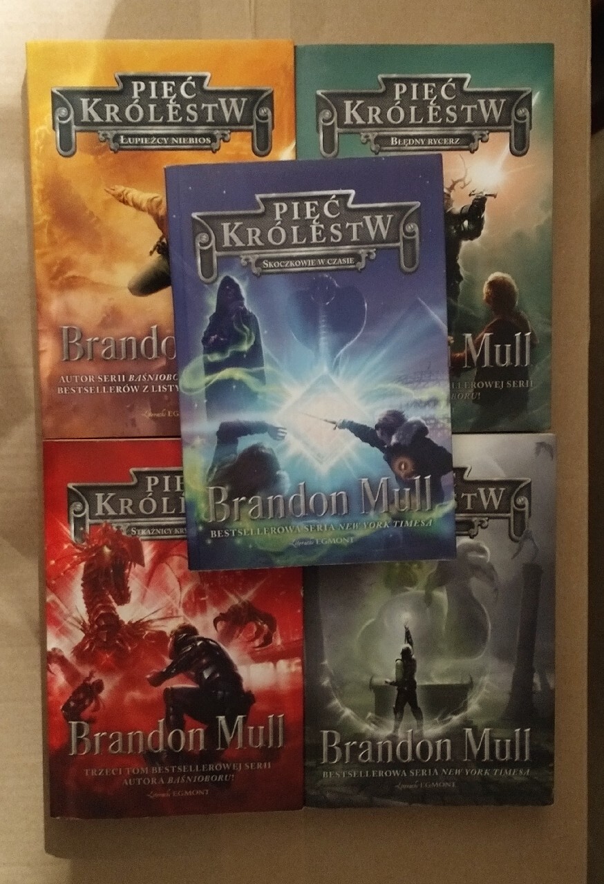 Pięć Królestw * Brandon Mull * tomy 1 - 5 | Gdańsk | Kup teraz na ...