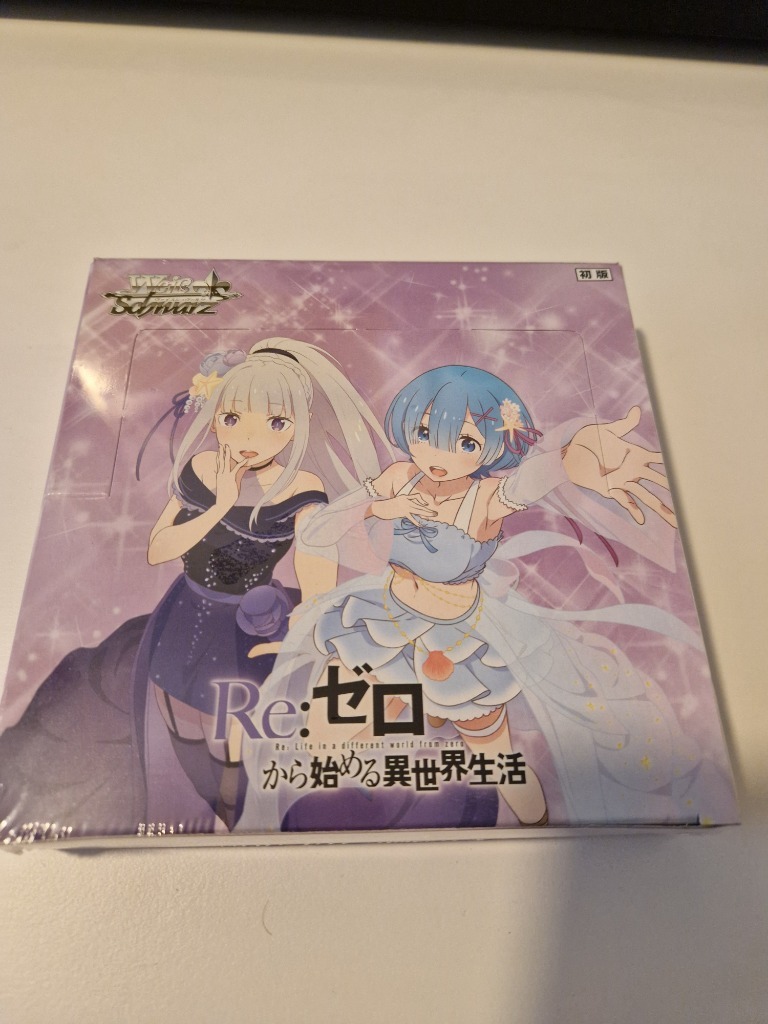 Re:Zero Starting Life in Another World Booster Box Weiss Schwarz Vol.3 ...