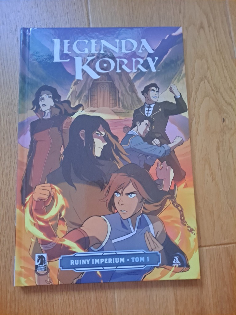 Legenda Korry tomy 1-3 "Wojna o wszystko" i "Ruiny Imperium" tom 1 ...