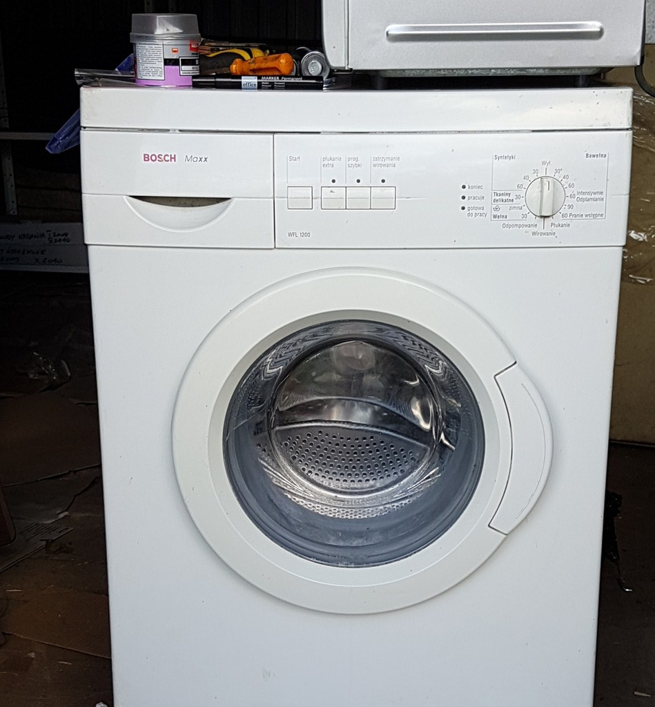 PRALKA BOSCH MAXX WFL 1200 uszkodzona | Łódź | Kup teraz na Allegro ...