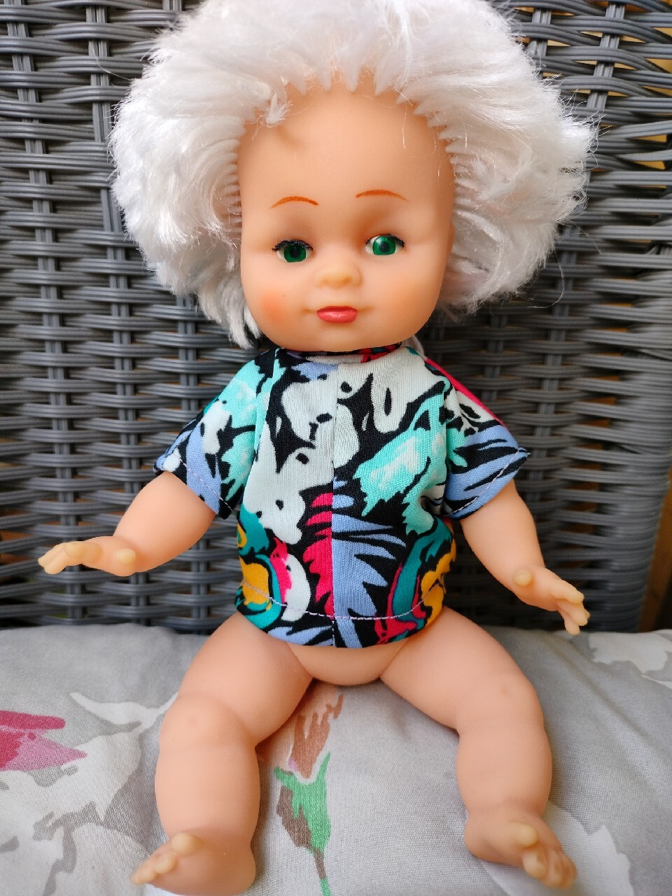 STARA LALKA PRL KRAWAL BOBAS ORYGINALNY STRÓJ 23CM | Czeladź | Kup ...