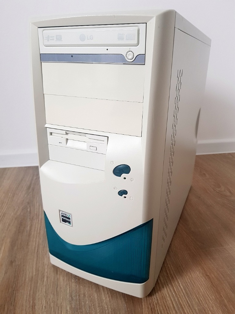 Stary komputer Athlon 2000 XP - RETRO GAMING | Gorlice | Kup teraz na ...