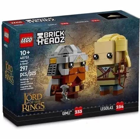 LEGO Brickheadz Władca Pierścieni 40751 Legolas i Gimli | Katowice ...