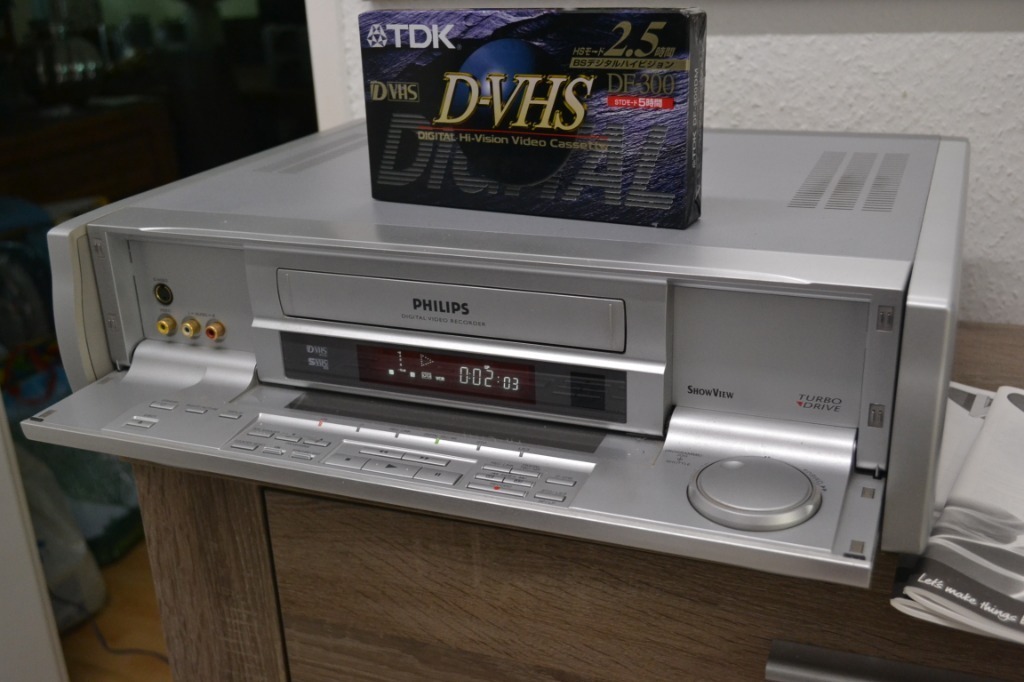 Philips VR20D 58 DVHS Super VHS Cyfrowy Magnetowid TBC | Posada | Kup ...