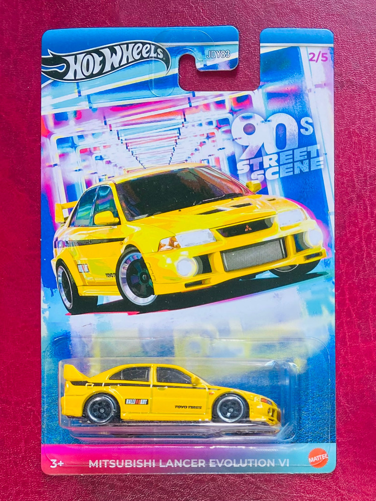 HOT Wheels Mitsubishi LANCER Evolution VI 90s Street Scene | Suwałki ...