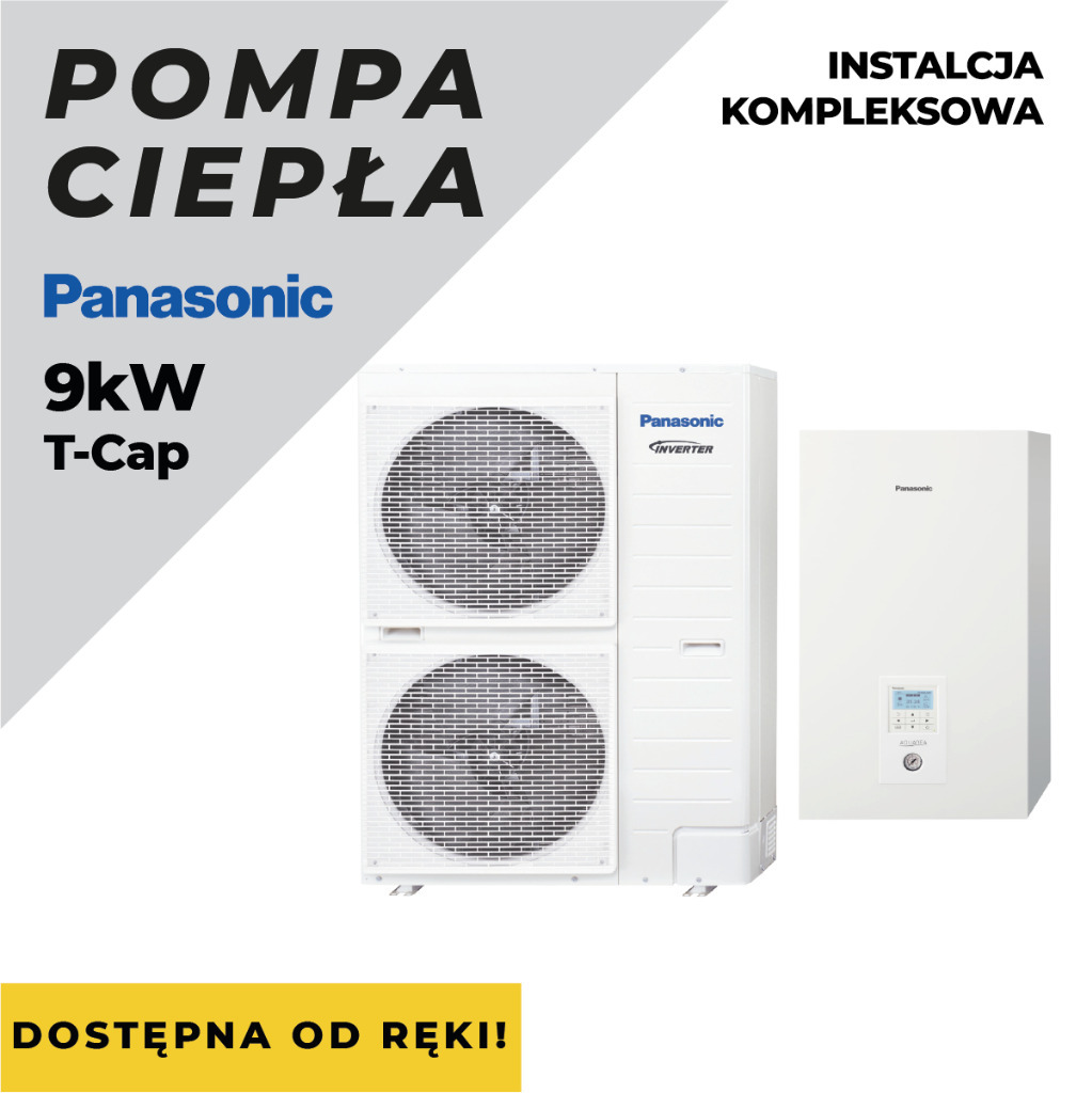 Pompa ciepła Panasonic TCAP 9kw z montażem | Częstochowa | Ogłoszenie ...