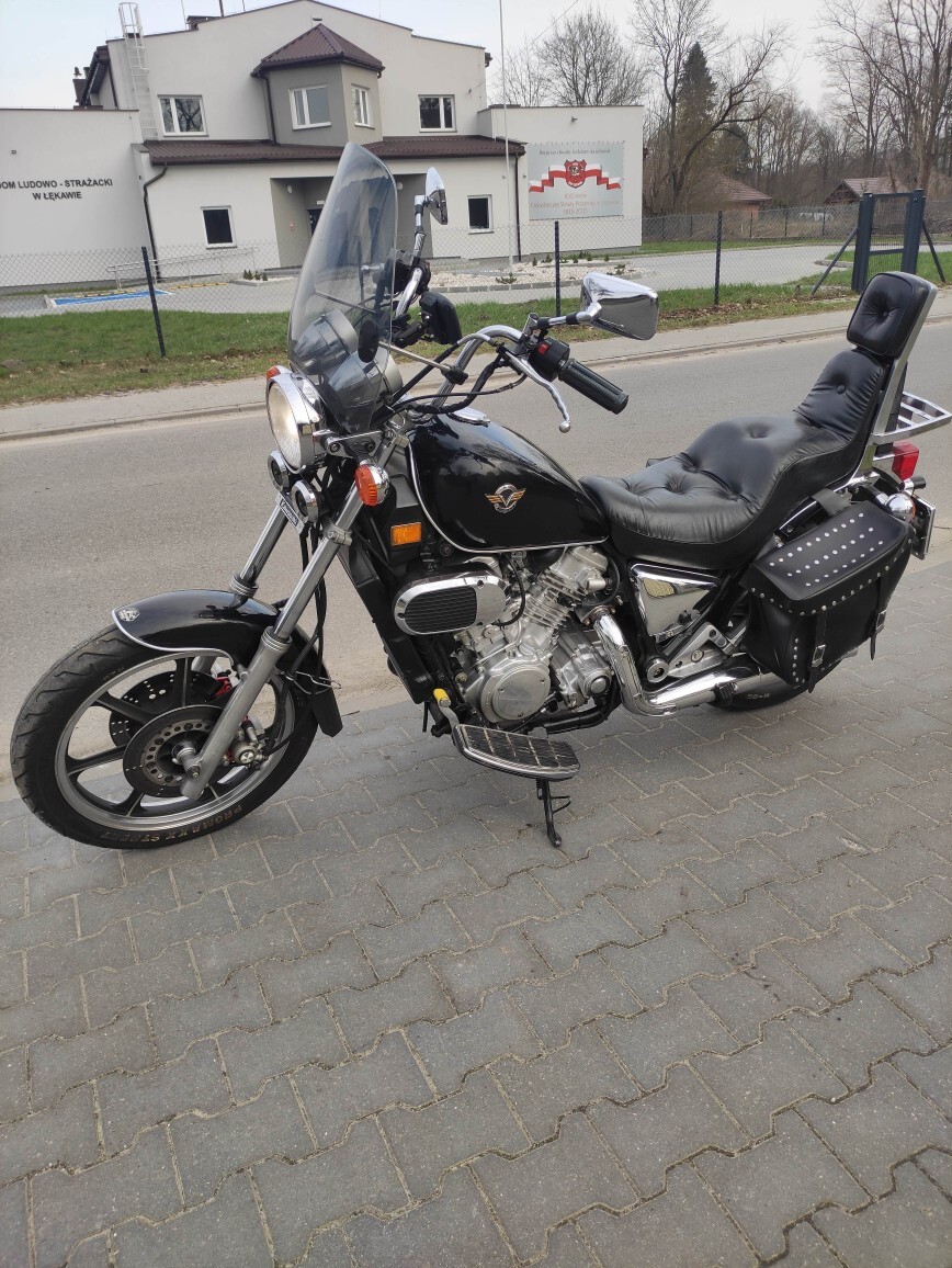 Kawasaki VN 750 Tvin chopper Cruiser | Łękawa | Ogłoszenie na Allegro Lokalnie