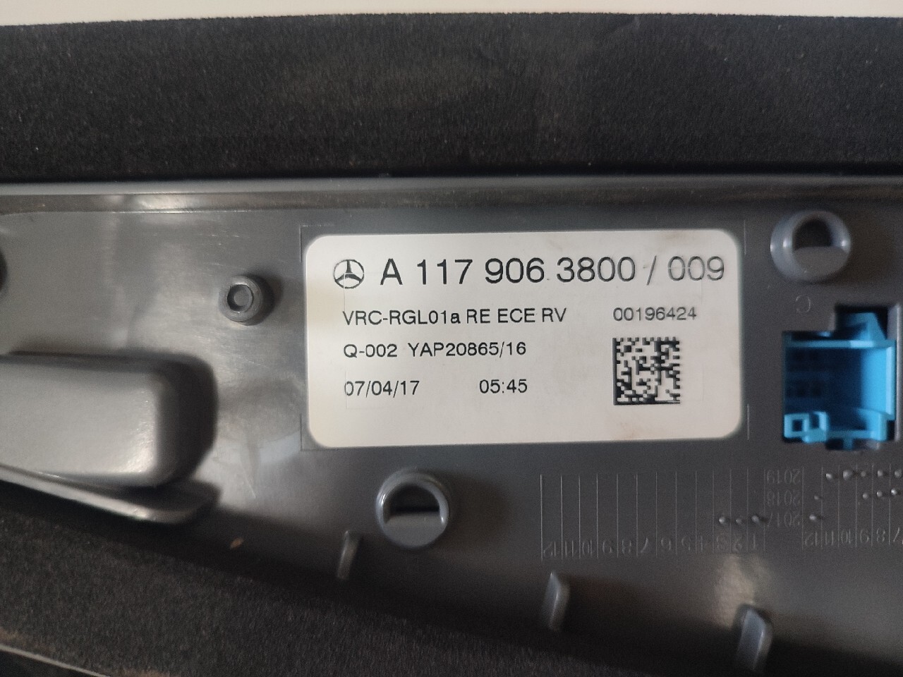 LAMPA TYLNA PRAWA MERCEDES W117 A1179063800 | Radzymin | Ogłoszenie na ...