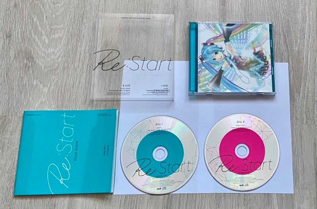 Hatsune Miku 10th Anniversary Album Re Start Cd Bydgoszcz Kup Teraz