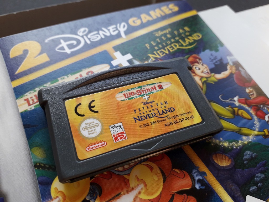 GBA - Lilo & Stitch 2 / Peter Pan | Warszawa | Kup teraz na Allegro ...