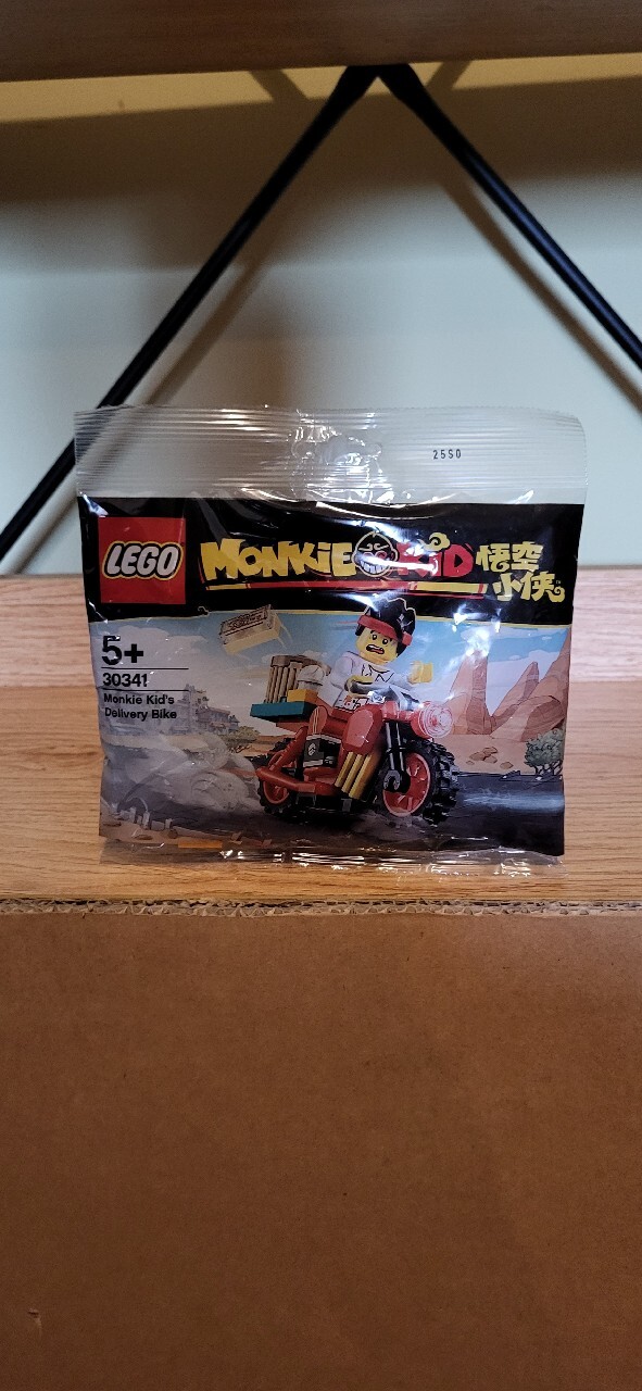 Lego 30341 Rower Kurierski Monkie Kida klocki | Rybnik | Kup teraz na ...