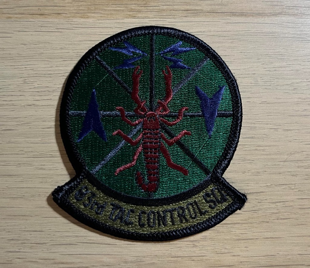 Naszywka USAF 83rd Tactical Control Squadron OD Subdued | Poznań | Kup ...