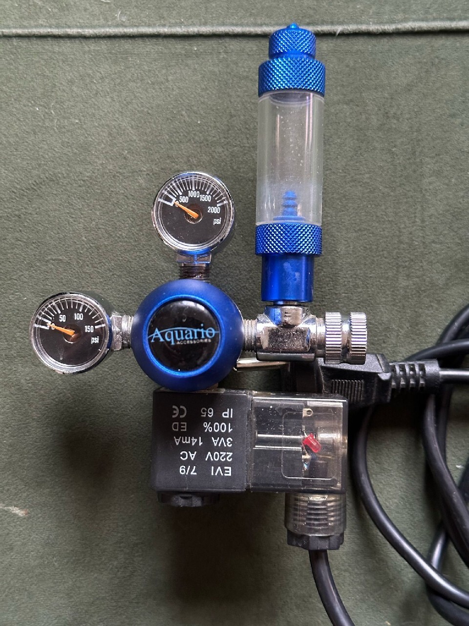 Reduktor Aquario Blue z elektro zaworem | Warszawa | Licytacja na Allegro Lokalnie