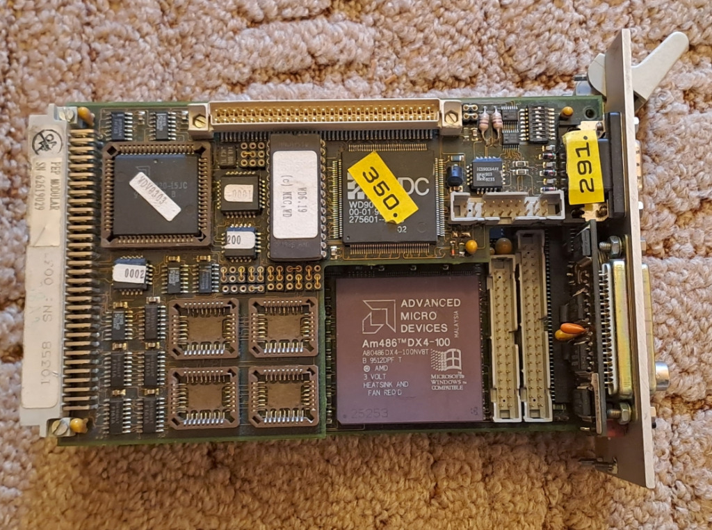 Stary Komputer 486 DX-4-100 Retro PC Pentium AMD | Warszawa | Licytacja ...