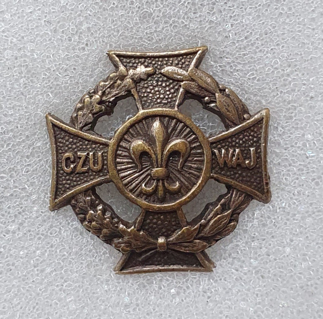 Krzyż Harcerstwo odznaka zhp | Kraków | Licytacja na Allegro Lokalnie