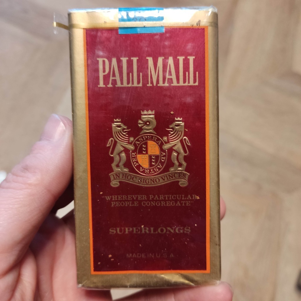 Kolekcjonerskie papierosy Pall Mall super longs | Żary | Kup teraz na ...