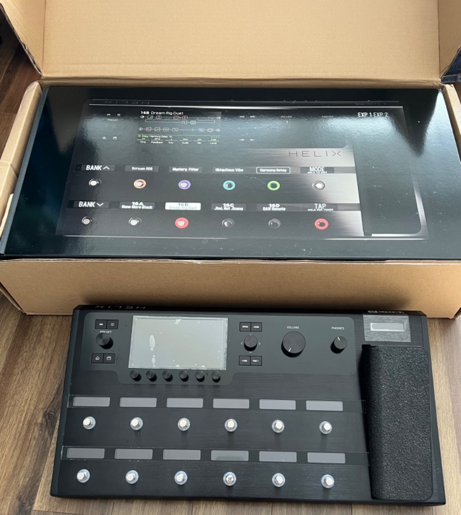 Helix Line 6 Floor , Multiefekt , Procesor Gitarowy , Pedalboard | Łódz ...