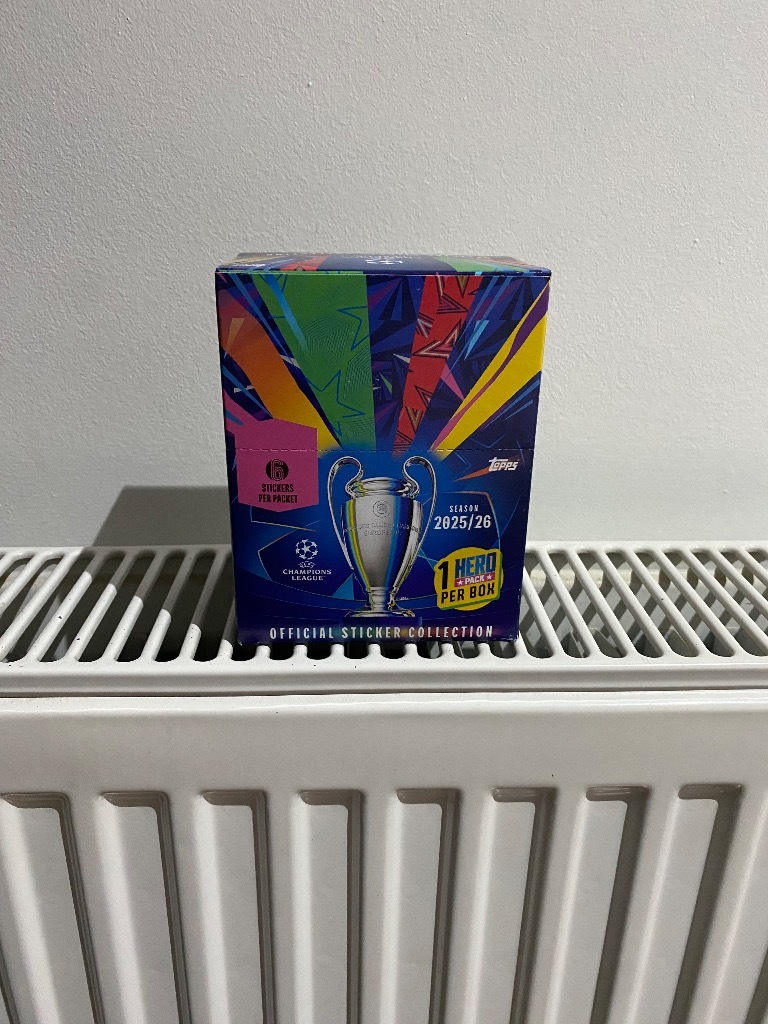 BOX CHAMPIONS LEAGUE 2025 26 | Ryki | Kup teraz na Allegro Lokalnie