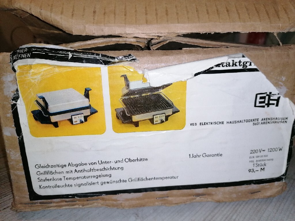 Grill elektryczny prl DDR NRD rfn | Gdynia | Licytacja na Allegro Lokalnie