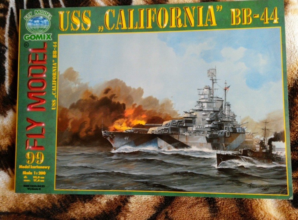 USS CALIFORNIA- Fly Model,wydanie Gomix | zgorzelec | Ogłoszenie na ...