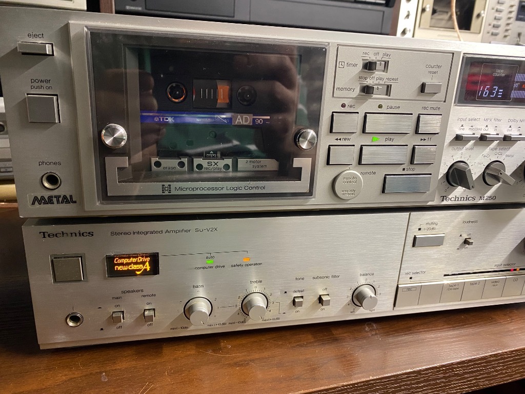 Technics suv2x wzmacniacz m250 deck rsm250 magnetofon | Kraków ...