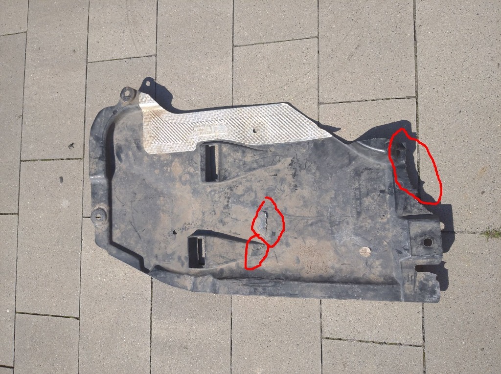 Osłona silnika mercedes cla amg A1765200023 A GLA | Mysłowice | Kup ...