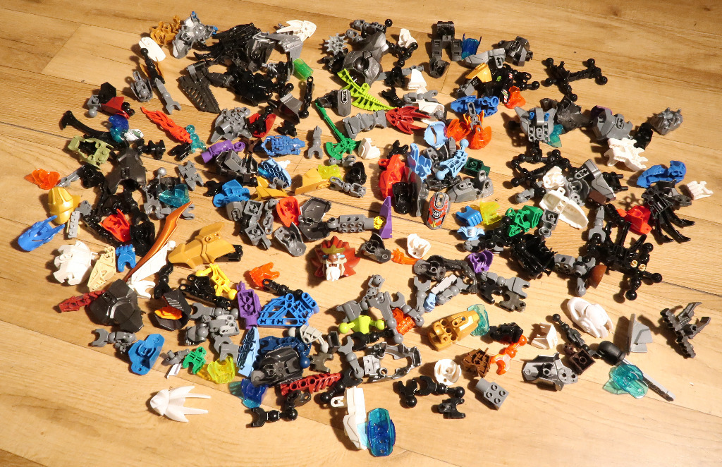 LEGO Bionicle Hero Factory MIX KG 700g | Puszcza Mariańska | Kup teraz ...