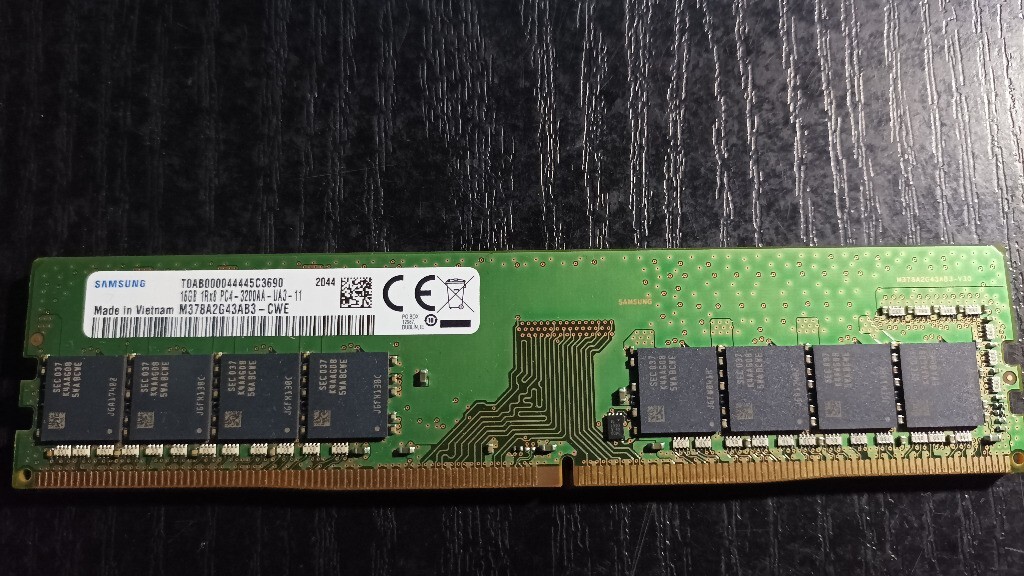 Samsung DDR4, 16 GB, 3200MHz, M378A2G43AB3-CWE | Sosnowiec | Kup teraz ...