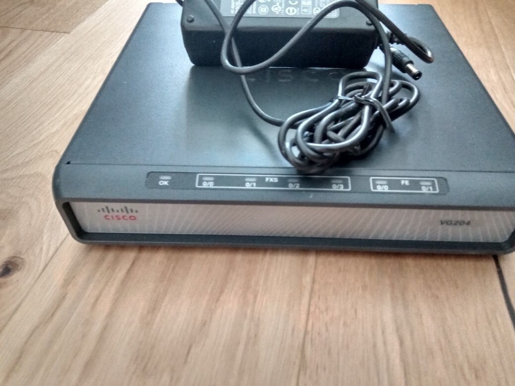 Cisco VG204 Brama głosowa 4x FXS Voice Gateway | Wrocław | Ogłoszenie ...
