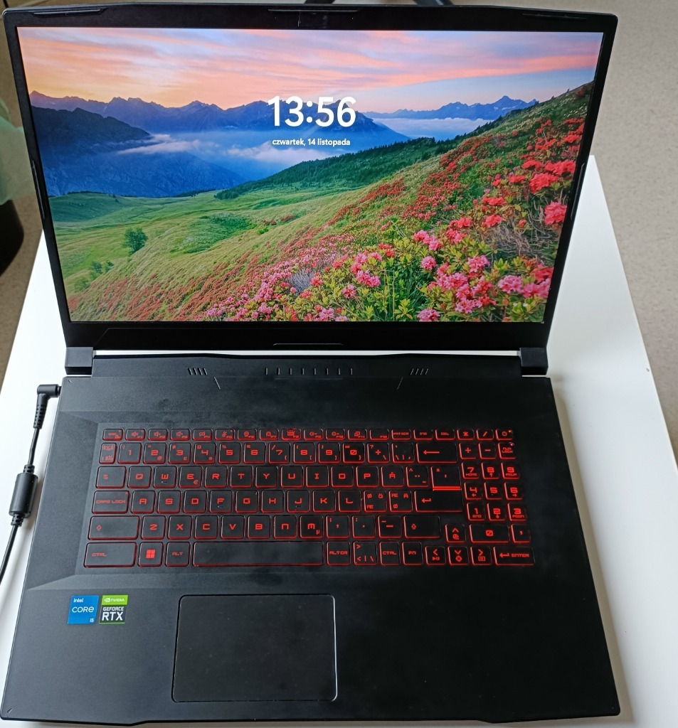 Laptop MSI Katana GF76 i5 RTX 3050 512SSD 16GB Ram | Barlinek | Kup ...