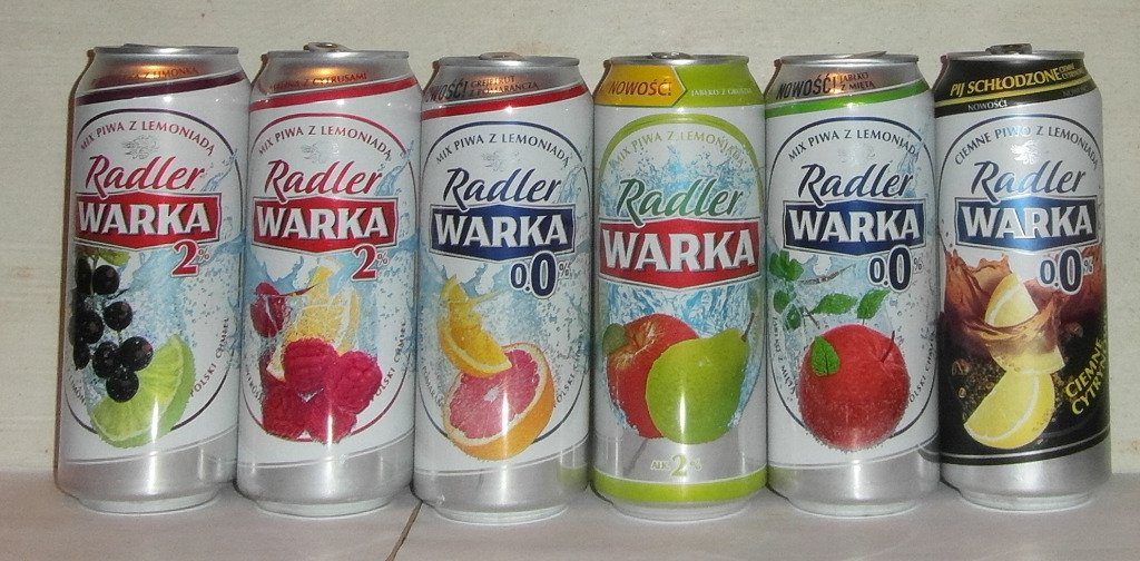 PUSZKI BROWAR WARKA PIWO RADLER OWOCOWE | Zabrze | Kup teraz na Allegro ...