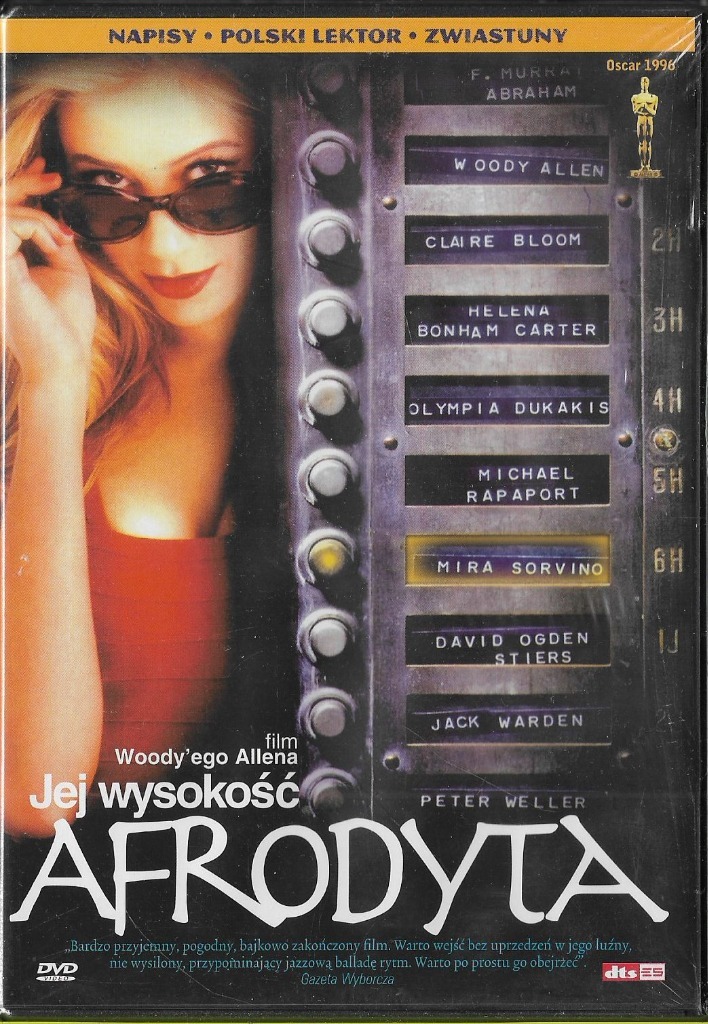 x Jej wysokość Afrodyta /reż.Allen DVD NOWY folia | Kraków | Kup teraz ...