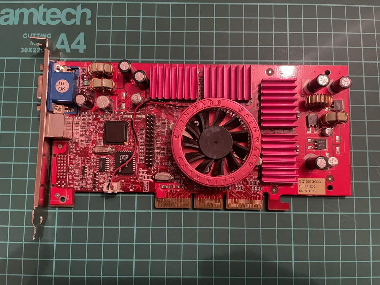 Gainward GeForce 3 Ti 200 64 MB RAM DDR AGP | Rzeszów | Licytacja na ...