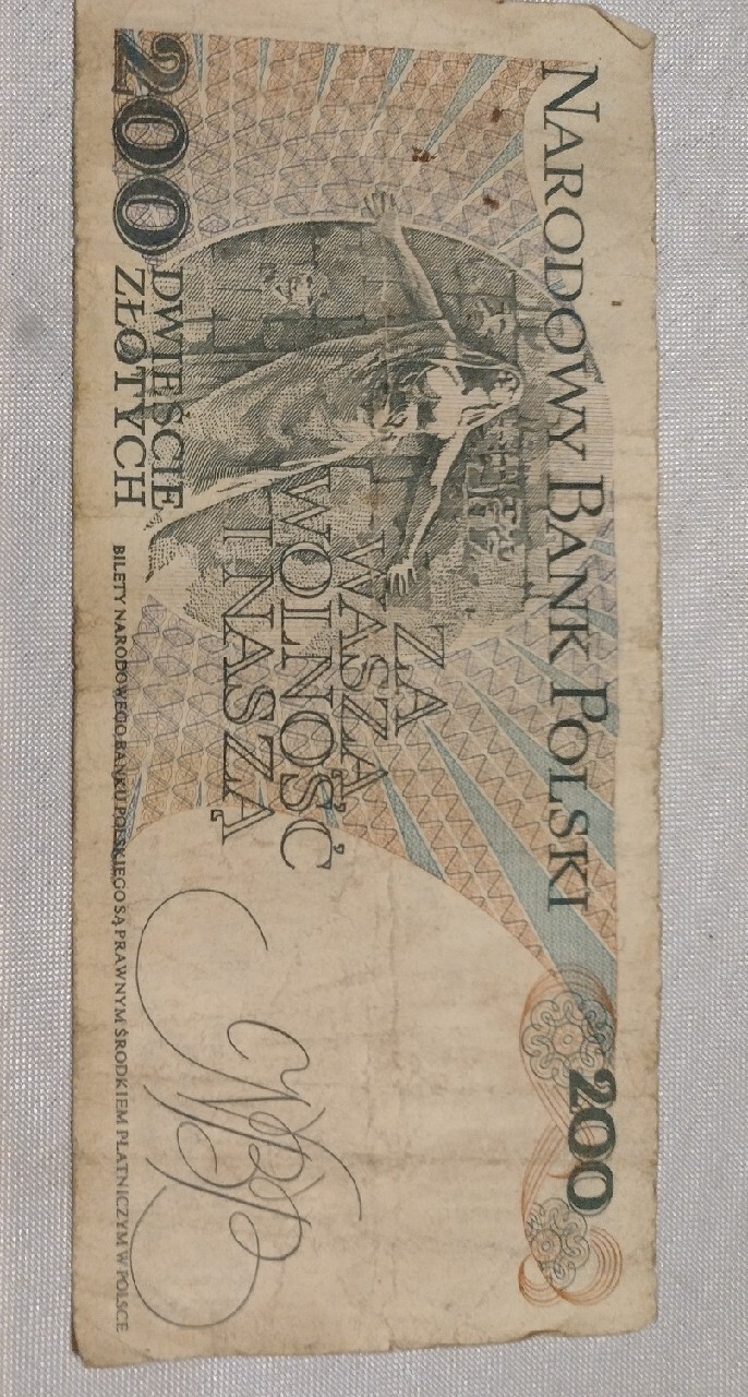 Banknoty PRL 200,100,50 ,20zl | Annopol | Kup teraz na Allegro Lokalnie