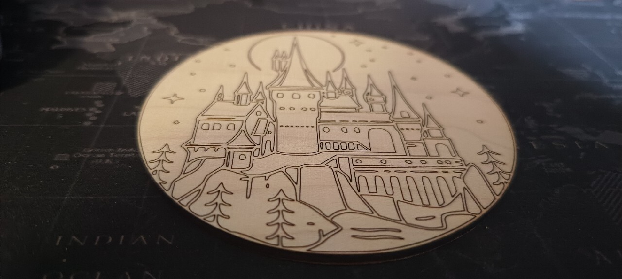 Harry Potter Hogwart podstawki pod kubek szklankę | Bydgoszcz | Kup ...
