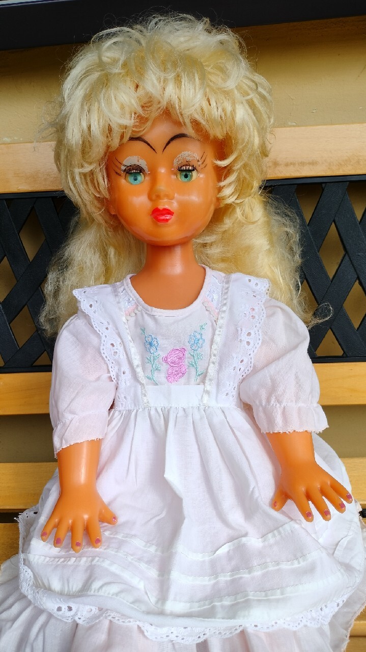 STARA LALKA ROSYJSKA BARDZO DUŻA CHODZĄCA | Czeladź | Kup teraz na ...