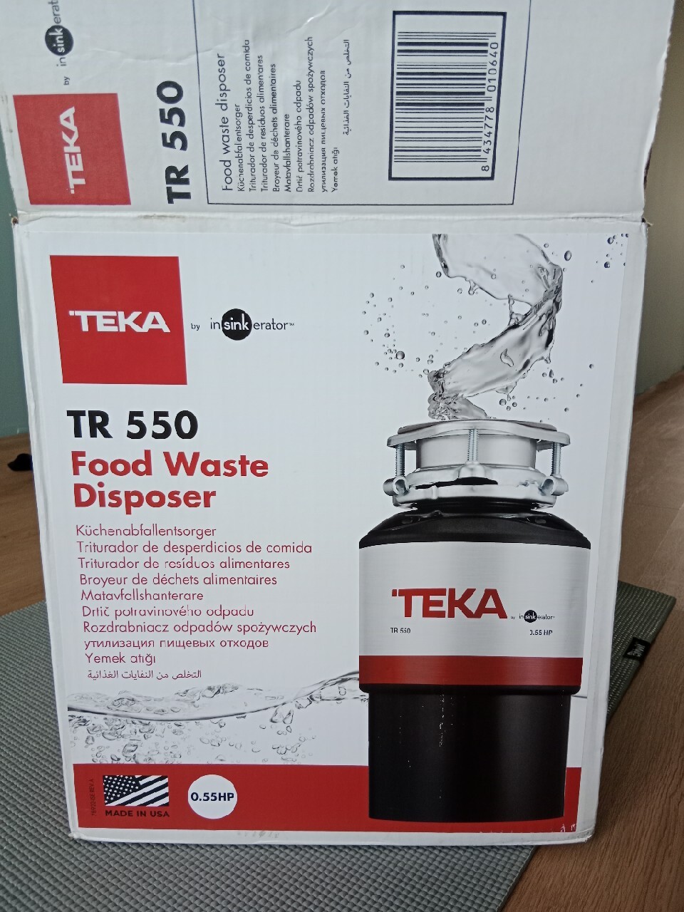 Młynek do odpadów rozdrabniacz Teka TR550 0.55 kM | Niedźwiedź | Licytacja na Allegro Lokalnie