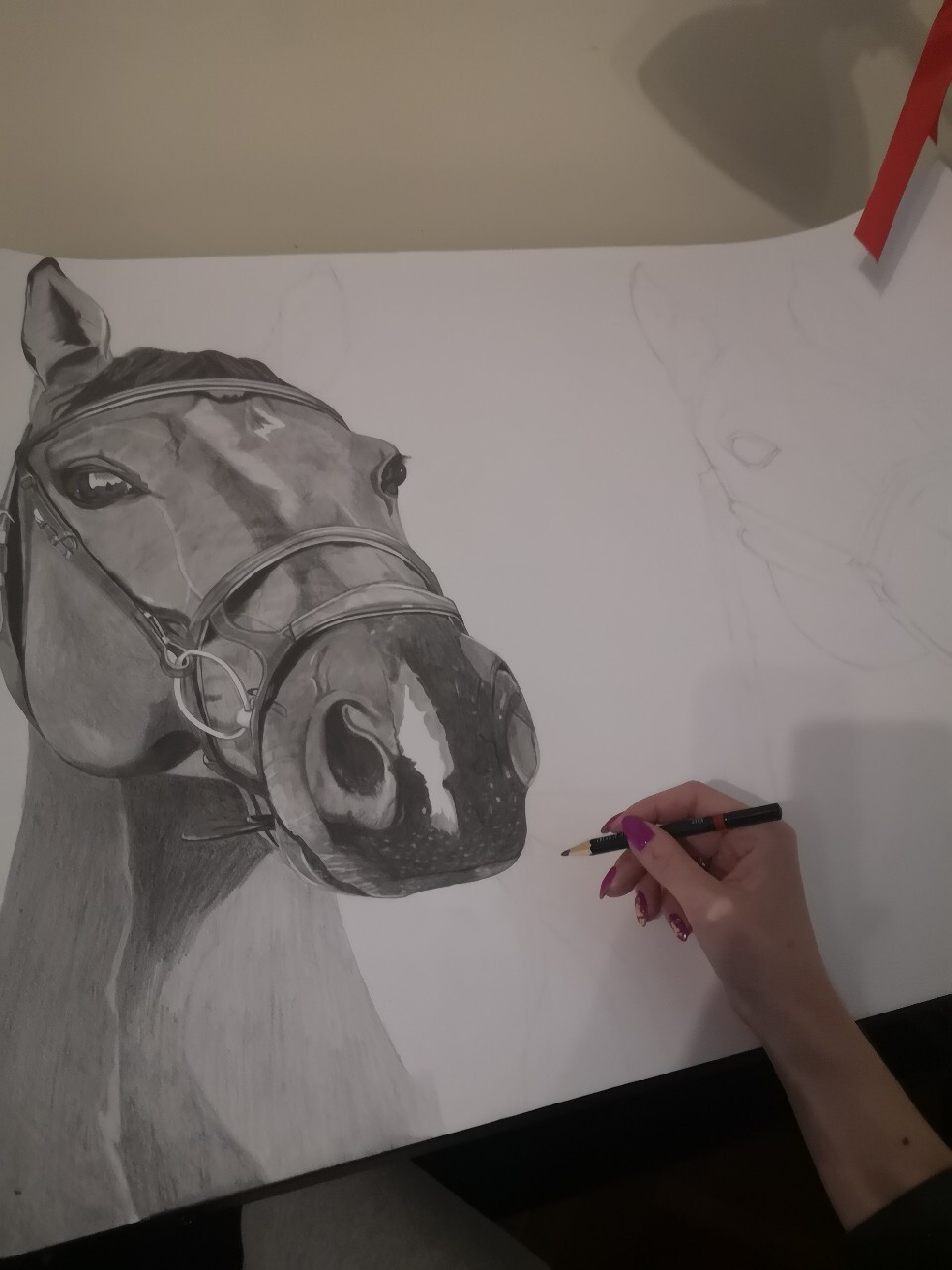 Portret, rysunek ołówkiem ze zdjęcia. | wrocław | Ogłoszenie na Allegro ...