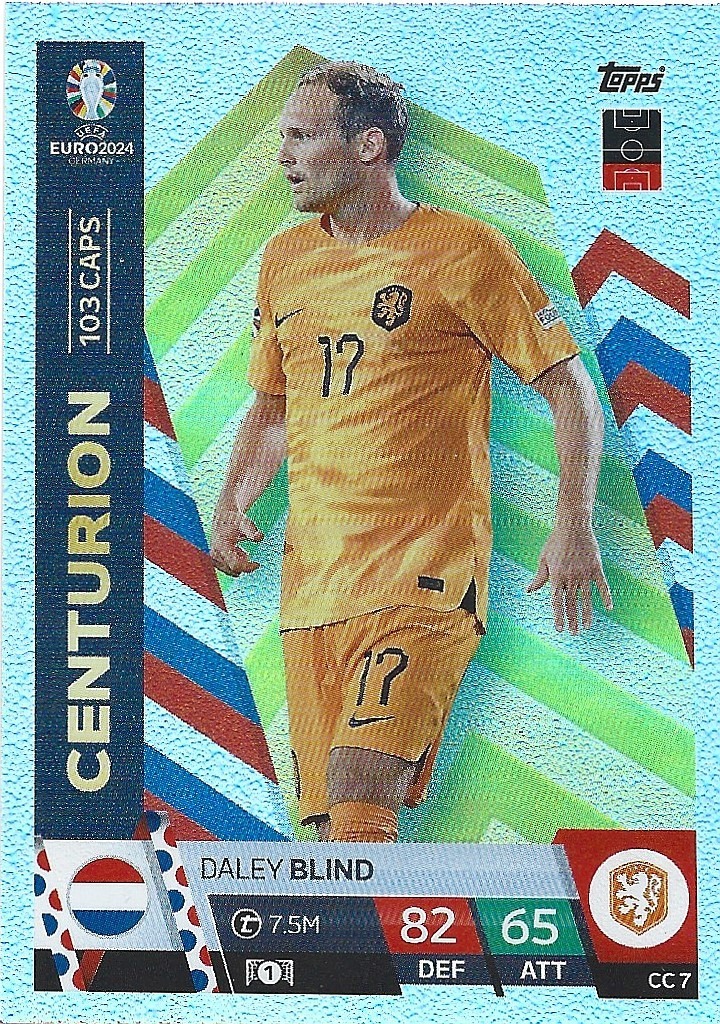 TOPPS MATCH ATTAX EURO 2024 CENTURION BLIND HOLANDIA CC 7 | Gdańsk | Kup teraz na Allegro Lokalnie